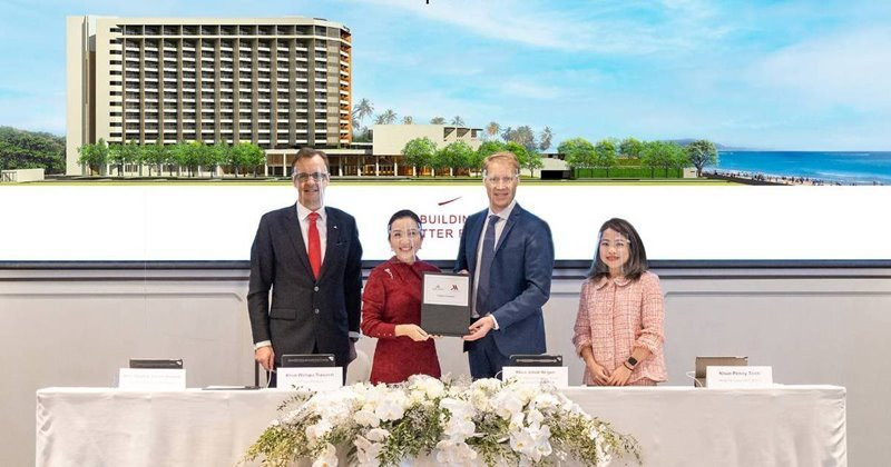 AWC and Marriott International ink agreement to manage Pattaya Marriott ...