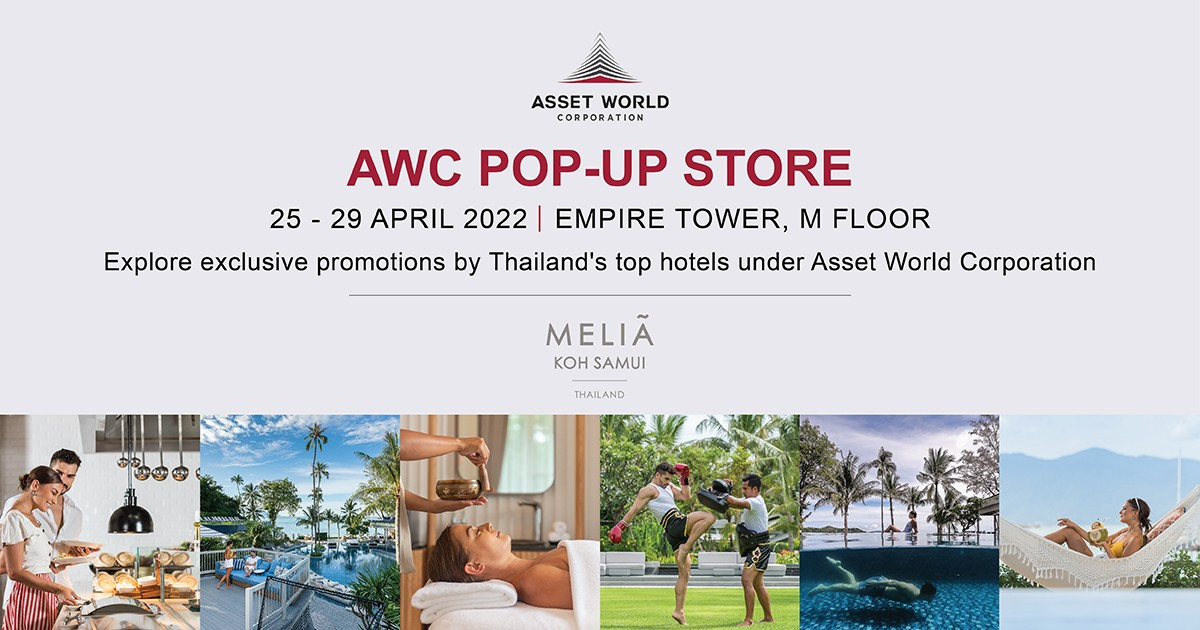 AWC Pop-Up Store (25 – 29 April 2022) | Asset World Corporation