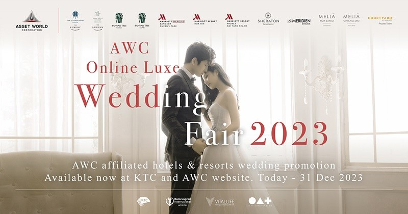 AWC Online Luxe Wedding Fair 2023 | Asset World Corporation